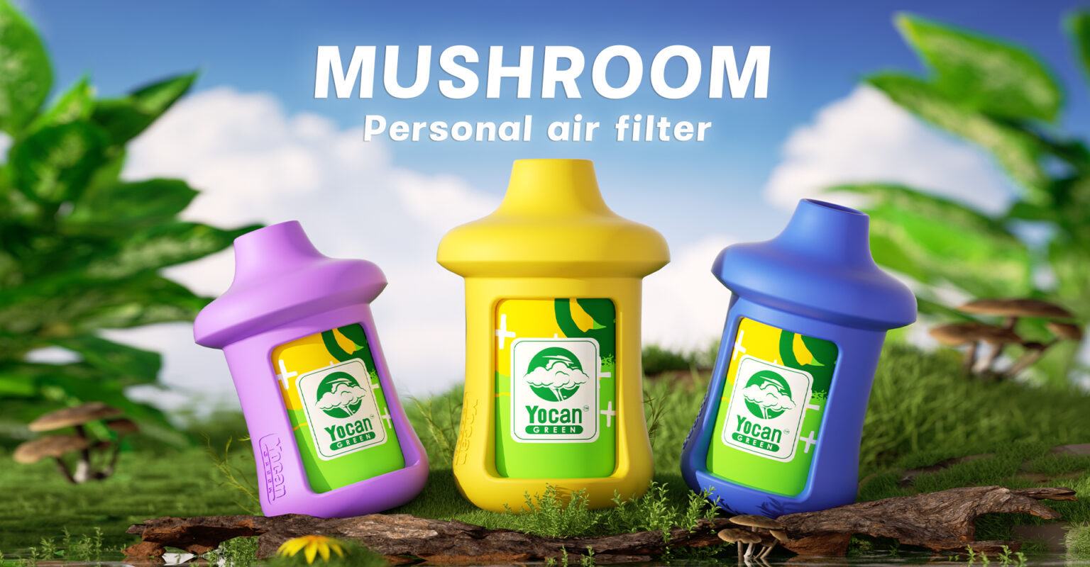 Yocan Green Mushroom Personal Air Filter